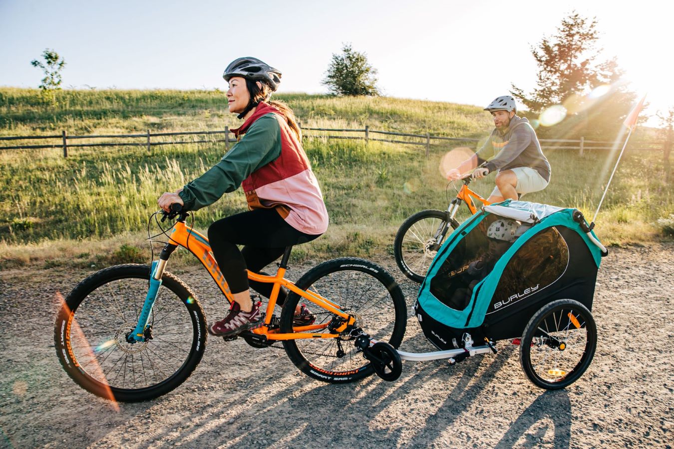 How to lock a Kids Bike Trailer – Adventure Kit Hire
