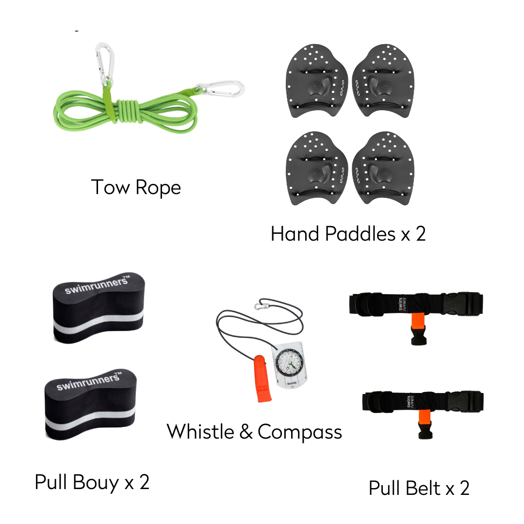 Swimrun Equipment Hire- Team of 2 bundle – Adventure Kit Hire